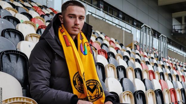Matt Baker: Newport County sign Stoke City defender on loan - BBC Sport