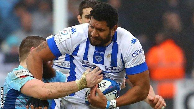 Steve Mafi: London Irish sign experienced Tonga forward - BBC Sport