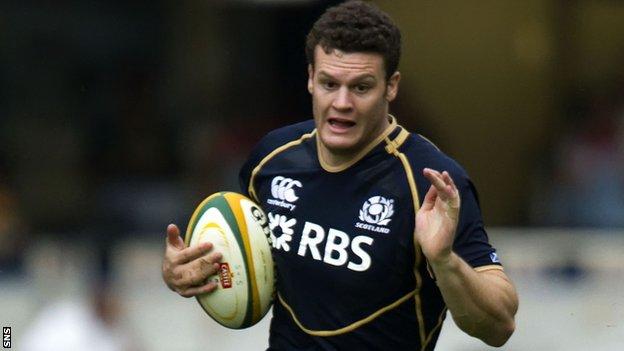 Scotland: Duncan Taylor puts injuries behind him to return to ...