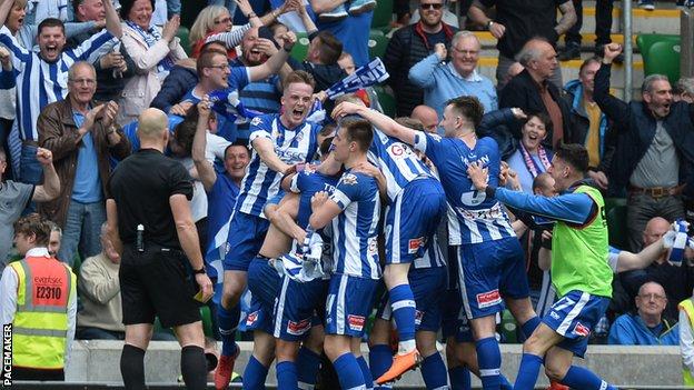 Irish Cup: Championship leaders Larne "buzzing" for Coleraine quarter ...