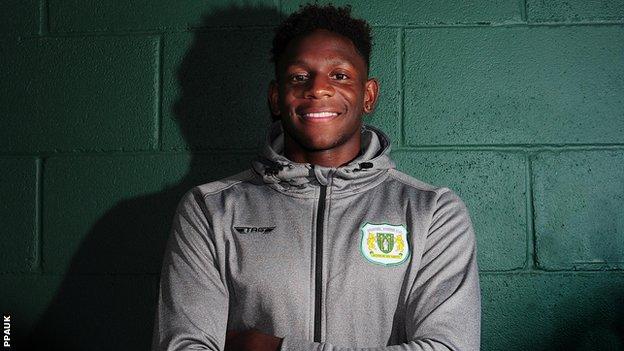 Omari Patrick: Bradford City loan striker to Yeovil Town until January ...