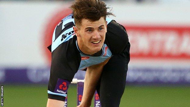 George Garton: Sussex and England Lions fast bowler signs contract ...