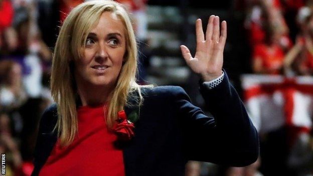 Tracey Neville: Former England netball head coach is pregnant - BBC Sport