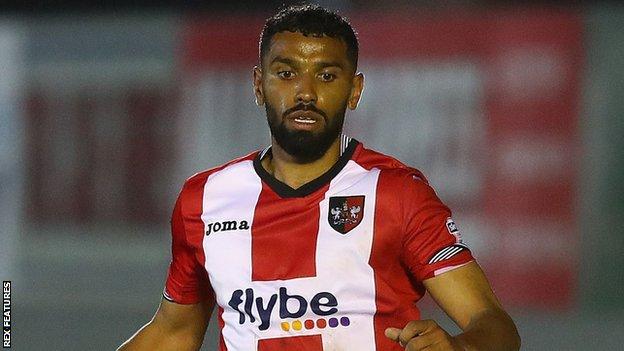 Luke Croll: Exeter City defender could move into midfield role - BBC Sport