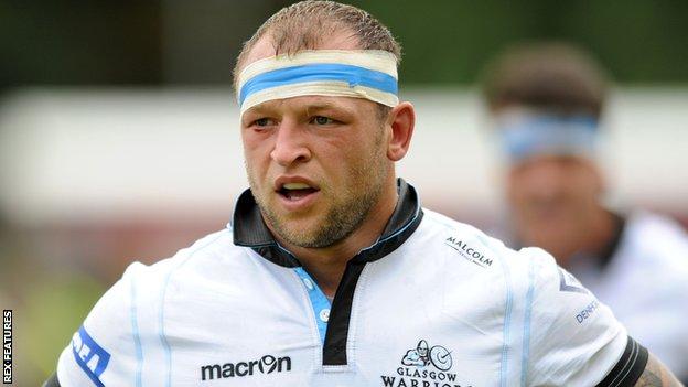 Ryan Grant: Scotland prop joins Worcester Warriors from Glasgow - BBC Sport