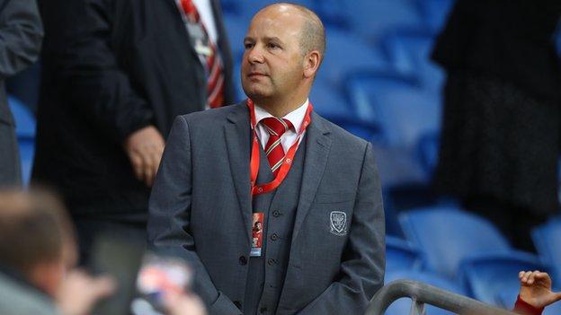 Jonathan Ford: FAW Chief executive's future in doubt - BBC Sport