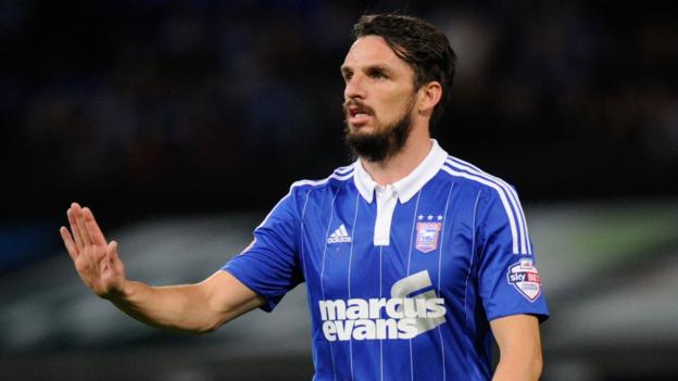 Ipswich Town: Jonathan Douglas eyes future manager's role - BBC Sport