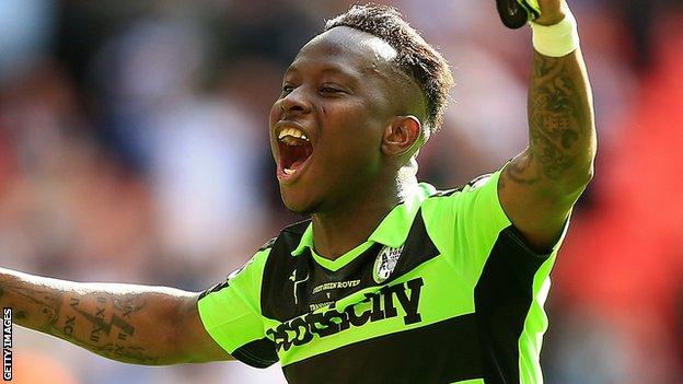 Drissa Traore: Forest Green Rovers midfielder leaves club - BBC Sport