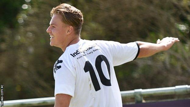 Cody Cooke: Truro City striker credits 'inner belief' for comebacks ...