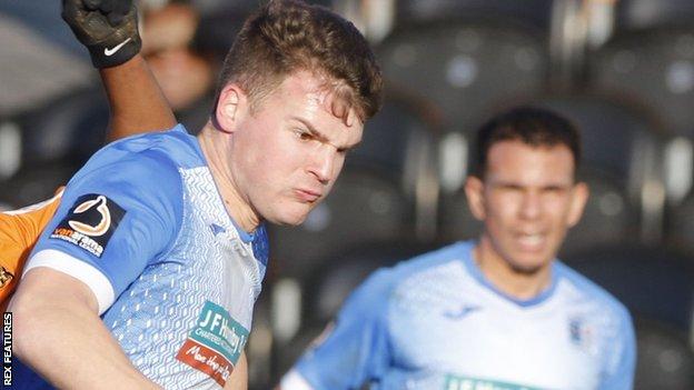 Matty Platt: Barrow sign Blackburn Rovers defender - BBC Sport