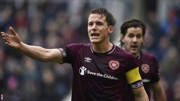 Christophe Berra: Hearts looking beyond double century of appearances ...