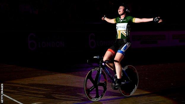 Six Day London: Britain's Katie Archibald successfully defends title ...