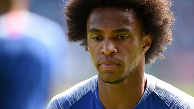 Willian says there is 'no chance' he would have stayed at Chelsea under ... Willian says there is 'no chance' he would have stayed at Chelsea under ...