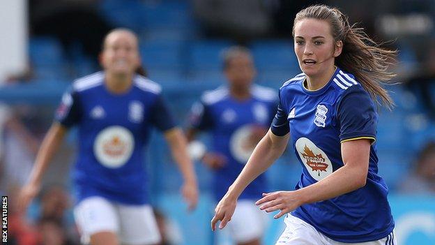 Birmingham City Women: Lucy Staniforth and Chloe Arthur leave WSL club ...
