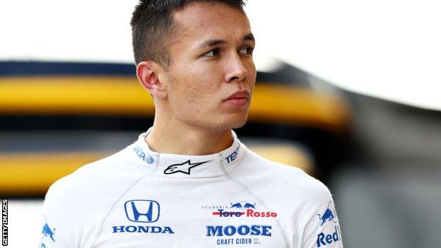 Belgian Grand Prix: Alexander Albon unconcerned by Red Bull promotion ...