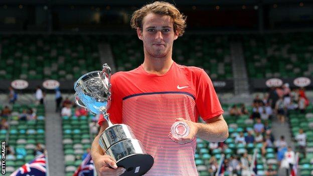 Oliver Anderson: Australian Open junior champion charged with match ...