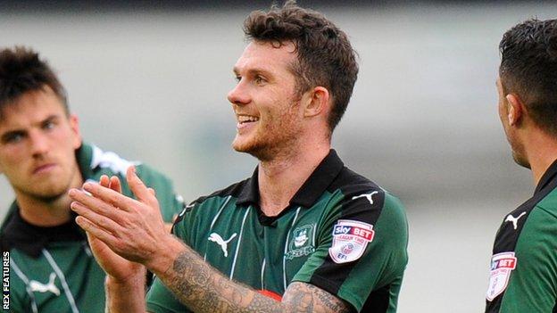 Jimmy Spencer: Plymouth Argyle striker out for three months after ...