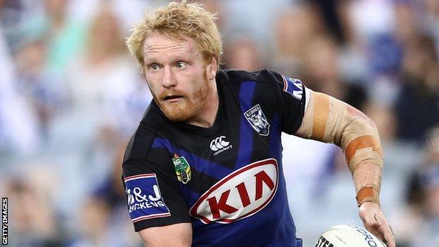 James Graham: England prop to join St George Illawarra Dragons - BBC Sport