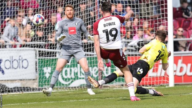 Kieron Bowie: Northampton Town forward urges side to 'get promotion job ...