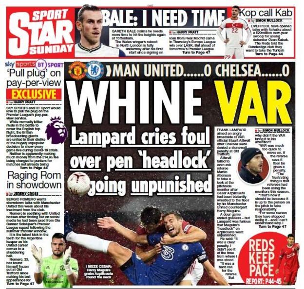 Sunday's back pages - BBC Sport