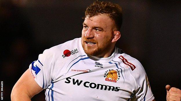 Moray Low: Exeter's former Scotland prop retires aged 34 - BBC Sport
