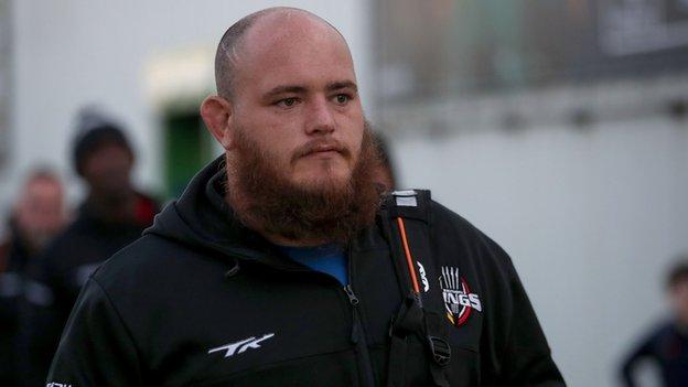 Scarlets sign ex-Southern Kings tight-head prop Pieter Scholtz - BBC Sport