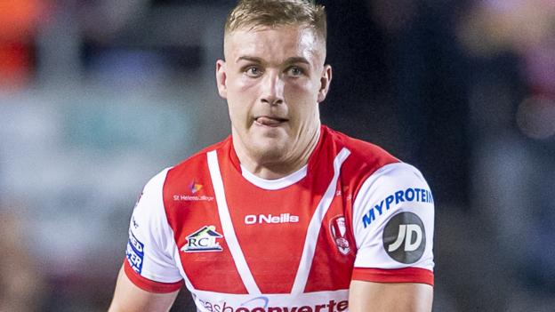 Matty Lees: St Helens prop signs new three-year deal - BBC Sport