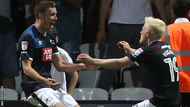 Preston North End 0-1 Derby County - BBC Sport