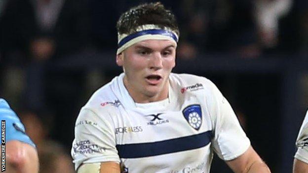Josh Bainbridge: Jersey Reds sign Yorkshire Carnegie forward - BBC Sport