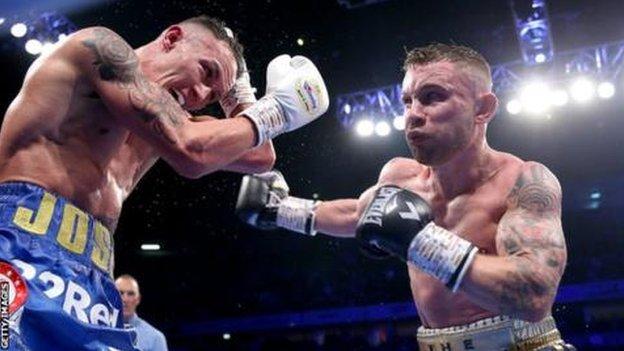 Carl Frampton: Belfast fighter wants title shot next after freak injury ...