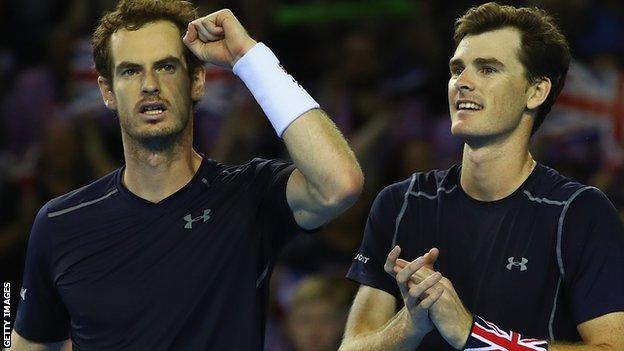 Andy & Jamie Murray tipped to play Wimbledon doubles together - BBC Sport