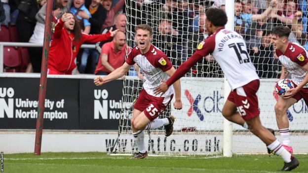Max Dyche: Defender confident Northampton will go up despite Bradford ...