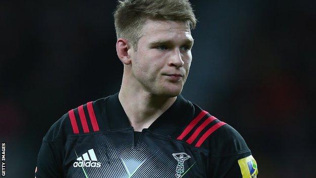 Henry Cheeseman: Harlequins centre extends contract - BBC Sport