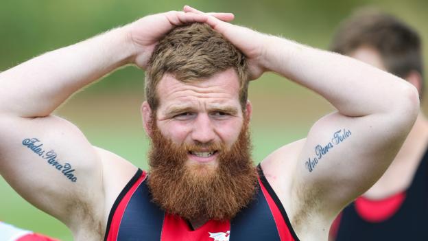Jake Ball: Scarlets lock not bitter about season-ending injury - BBC Sport