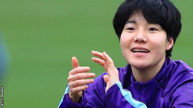 Lee Geum-min: Striker joins Brighton on loan from Manchester City - BBC ...