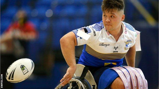 Wheelchair Challenge Cup: Leeds Rhinos' Tom Halliwell 'emotional' at ...