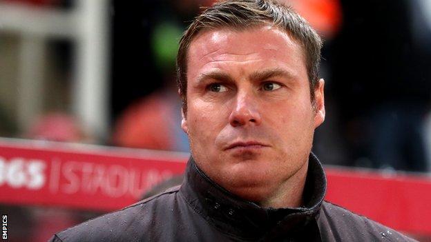David Flitcroft: Bury boss hurting, but determined after winless run ...