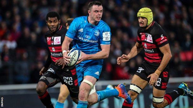 Pro14: Leinster's James Ryan to miss rest of competition after shoulder ...