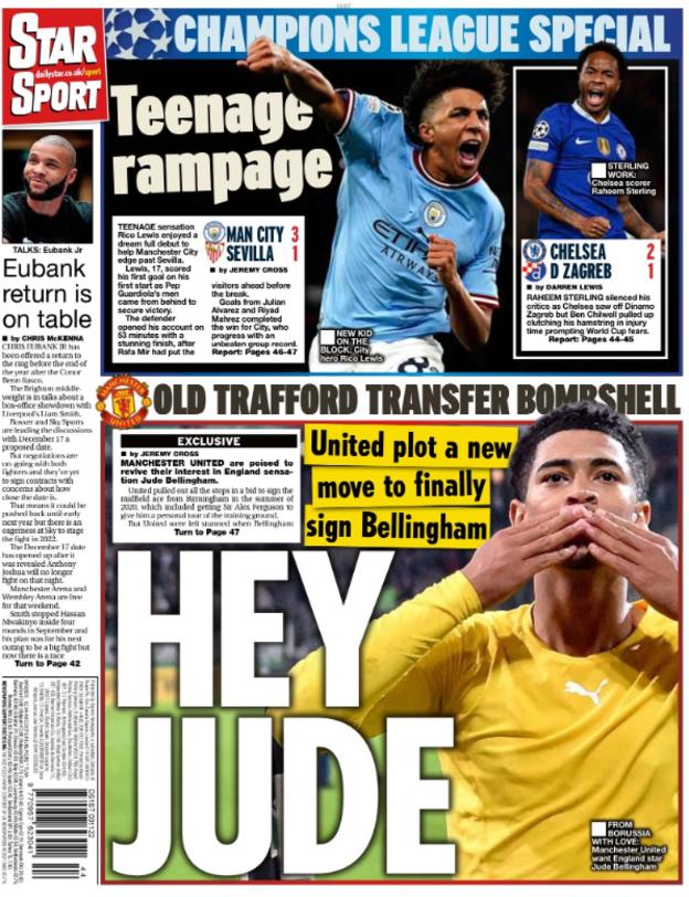 Thursday's back pages - BBC Sport
