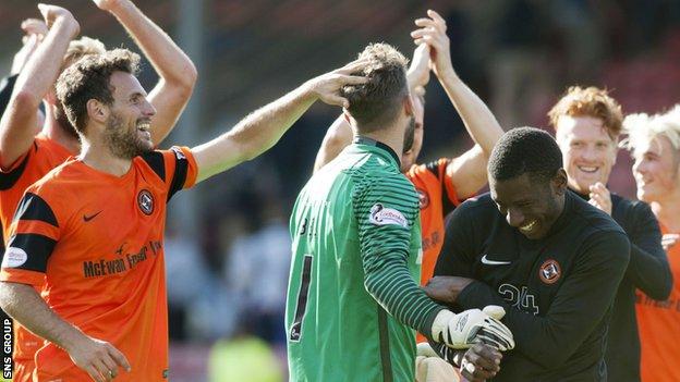 Cammy Bell: Dundee United goalkeeper's spot-kick studies pay off - BBC ...