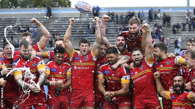 London Broncos have long-term ambition to win Super League title - BBC ...