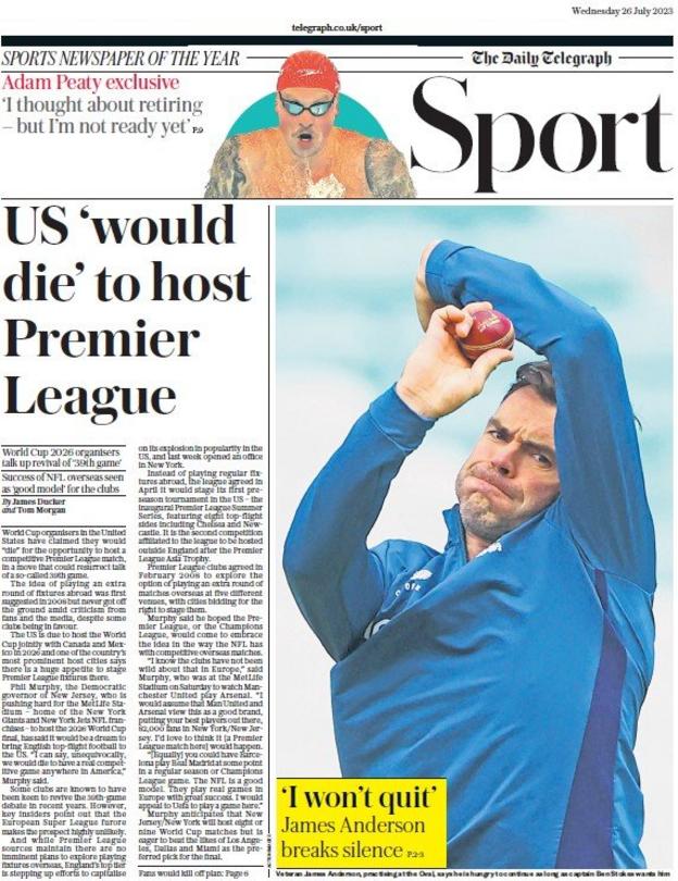 Wednesday's back pages - BBC Sport