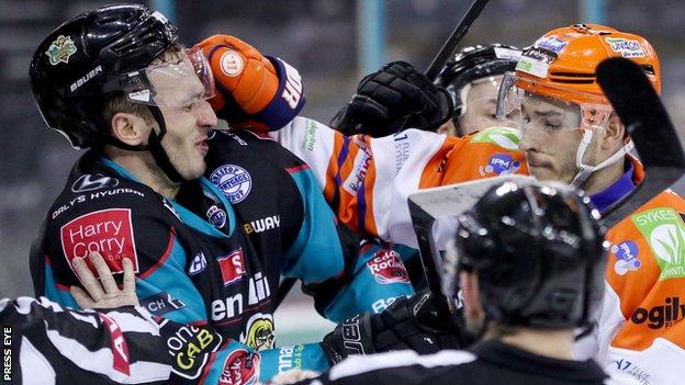 Elite League: Giants secure double over Steelers - BBC Sport