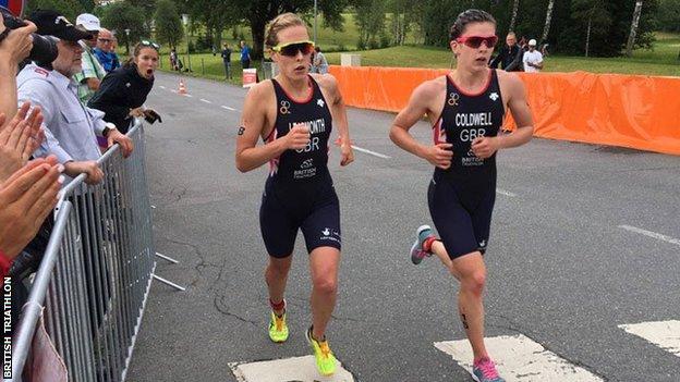 Triathlon: Jessica Learmonth & Sophie Coldwell win gold & silver at ...
