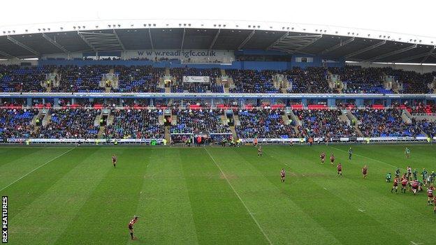 London Irish to continue playing in Reading in 2017-18 season - BBC Sport
