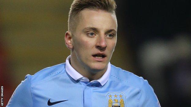 George Glendon: Manchester City midfielder joins Fleetwood Town on loan ...