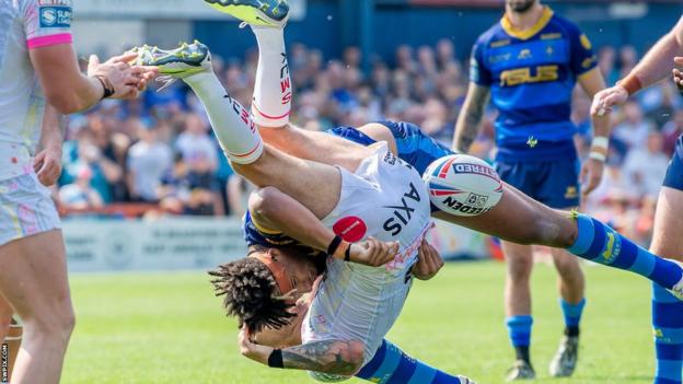 Hugo Salabio: Wakefield Trinity prop faces lengthy ban after spear ...