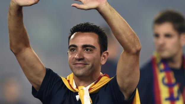 Ex-Barcelona and Spain midfielder Xavi to retire at end of season - BBC ...