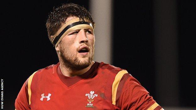 Rory Thornton: Ospreys and Wales lock suffers shoulder injury - BBC Sport