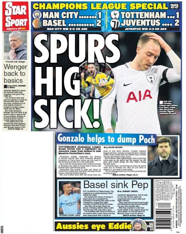 Thursday's papers - BBC Sport